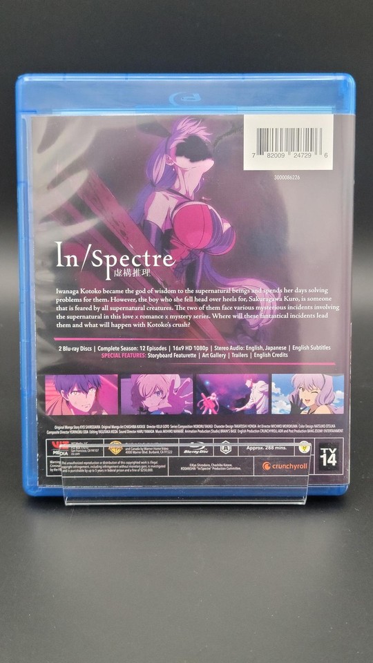 In / Spectre Season 1- Anime Blu-ray | eBay