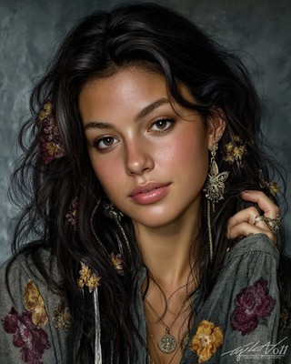FANTASY GIRL FS 608 Poster 24 X 18 Inch Simply Beautiful! | eBay