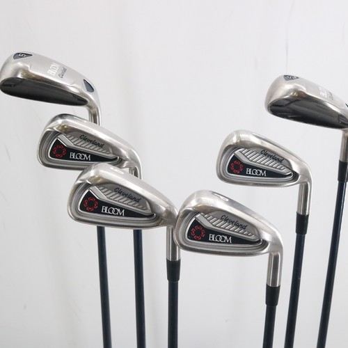 Cleveland Bloom Hybrid-Iron Set 5H,6H,7-P Graphite Shaft Ladies Flex ...