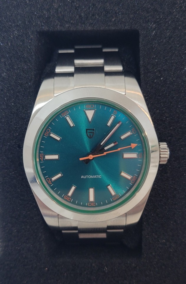 PAGANI DESIGN PD-1733 Men Watch Automatic Blue Oyster | eBay