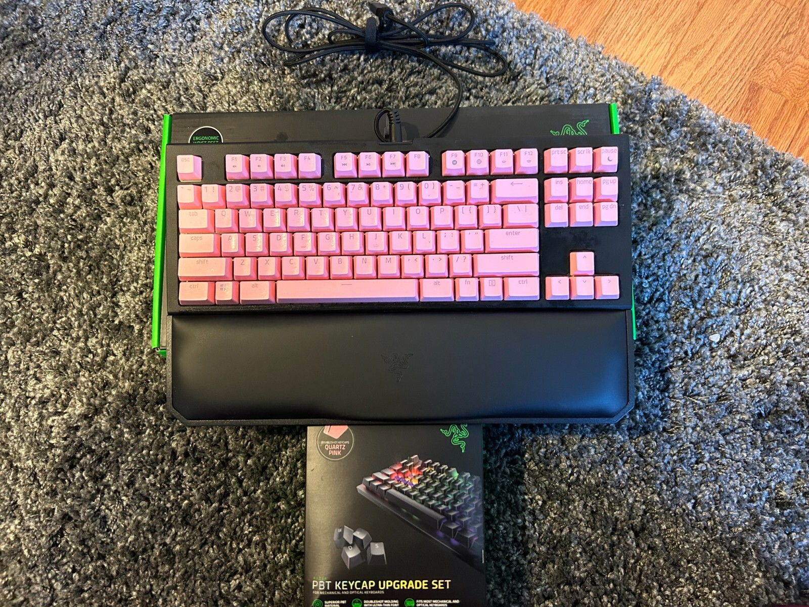 Razer BlackWidow TE Chroma v2 TKL Tenkeyless Mechanical Gaming Keyboard ...
