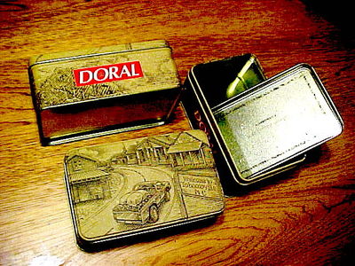 Doral Tobacco 1996 Collector's Tin NO MATCHES Tobaccoville NC group of ...