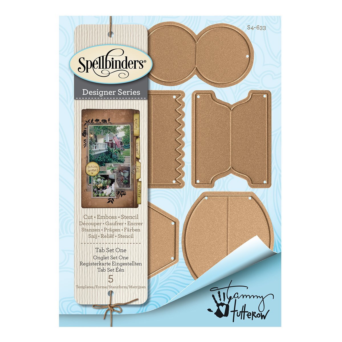 Spellbinders Shapeabilities Dies Tab Set 1 813233023353 for sale online ...