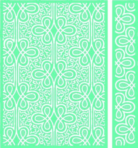 NEW Anna Griffin REGAL BRAID Cuttlebug Embossing Folder +Border 2 Pc ...