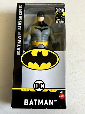 Batman Missions Classic Suit Batman 6" Action Figure 80 years Mattel DC ...