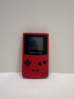 Nintendo Game Boy Color - Berry Red TESTED | eBay