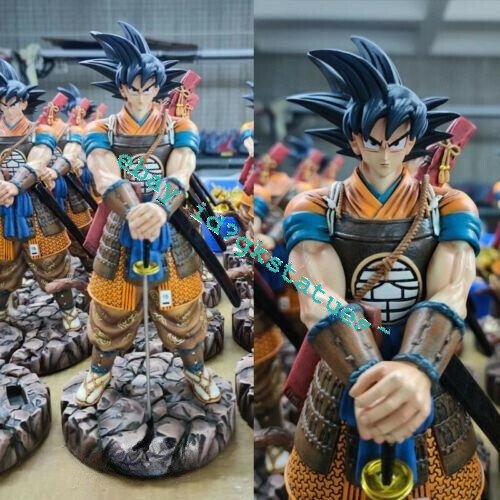 Dragon Ball Son Goku Resin Statue Samurai Suit Model LK Studio Custom ...