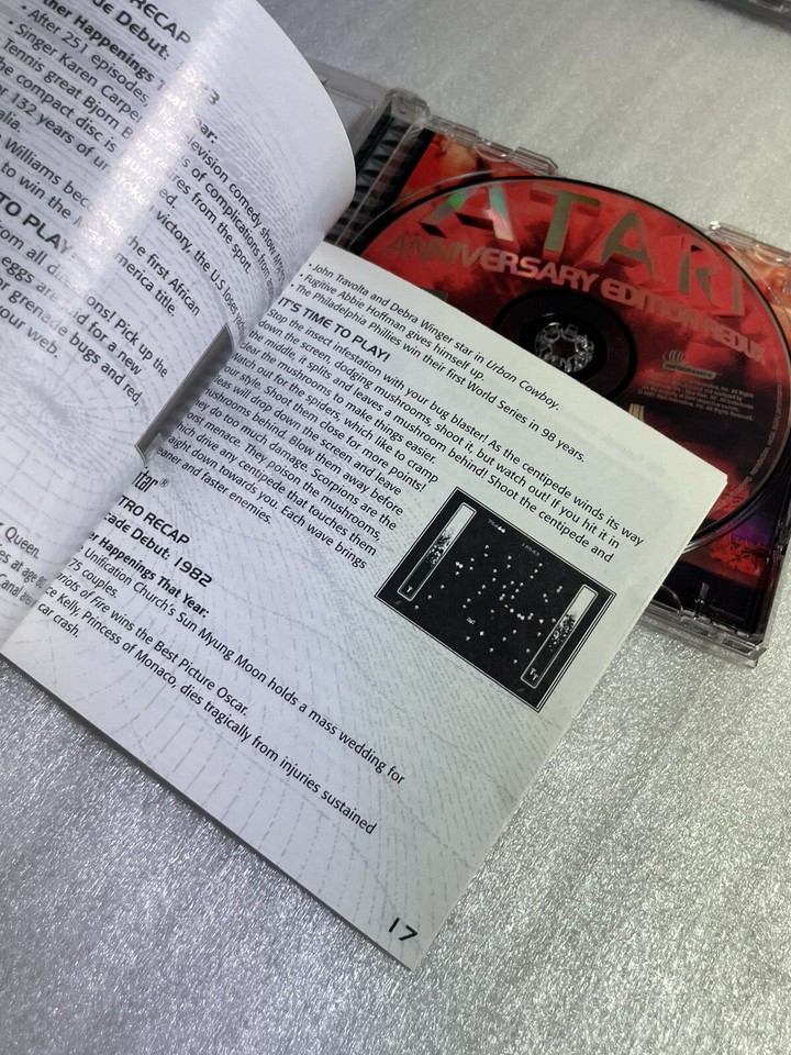 Sony PS1 lot- Activision Intellivision Classic Ms Pac-Man Qbert Space ...