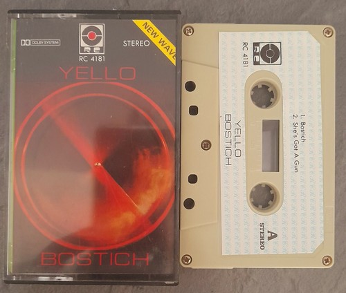 K7 CASSETTE YELLO BOSTICH ELECTRO SYNTH POP RC LABEL SINGAPORE AUDIO ...