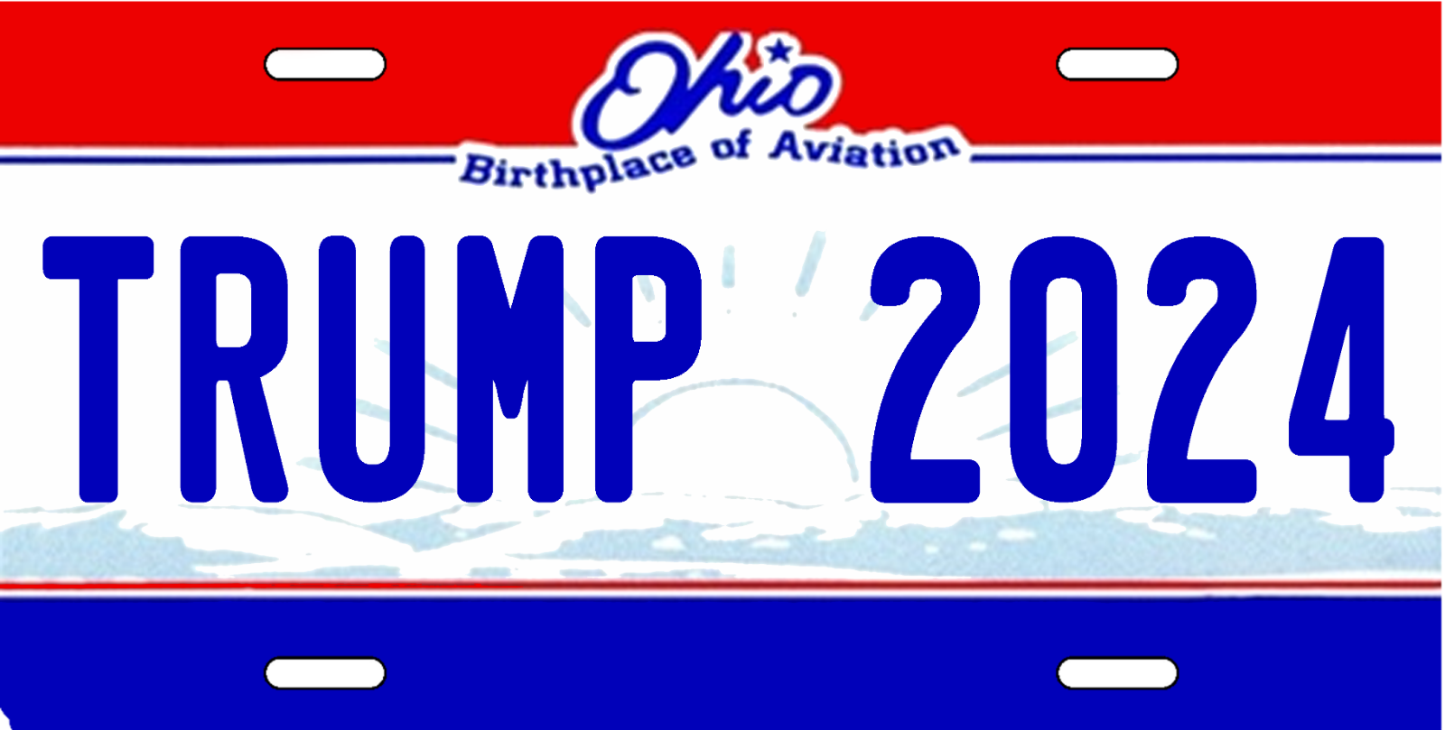 TRUMP 2024 OHIO LICENSE PLATE - novelty AUTO plates VOTE TRUMP | eBay