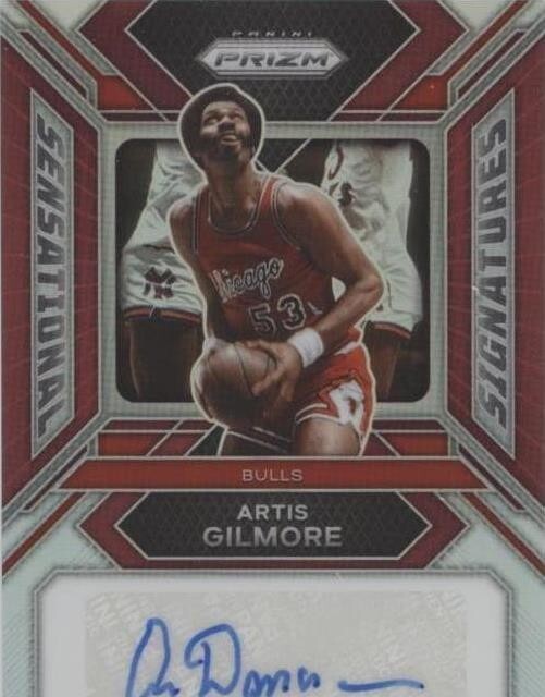 2023-24 Panini Prizm - Sensational Signatures Artis Gilmore #SS-AG Red ...