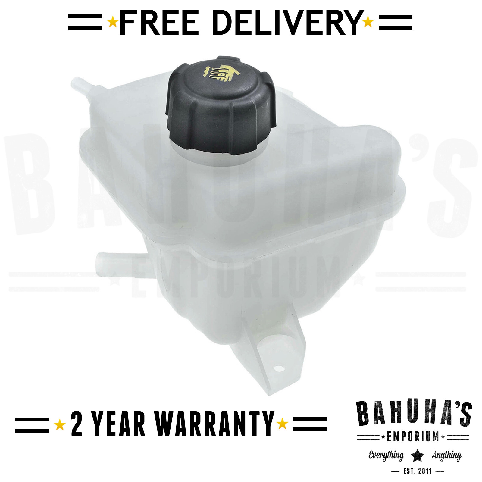 For Nissan Qashqai Coolant Expansion Header Reservoir Tank Bottle + Cap ...