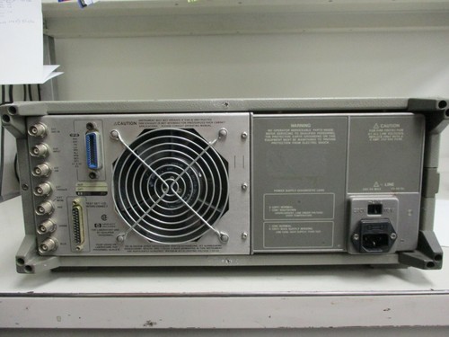 HP 8752A Network Analyzer 300kHz- 3GHz OPT. 003 * For Parts. Dim ...