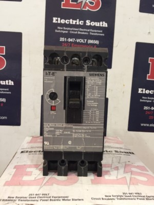 Siemens ITE Circuit Breaker ED63A050 50 Amp 600 Volt 3 Pole | eBay