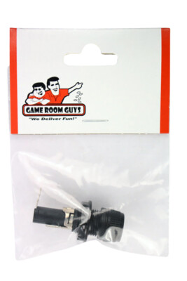 Arcade Game Panel Mount Fuse Holder with Cap & Nut For 1/4" x 1-1/4 ...