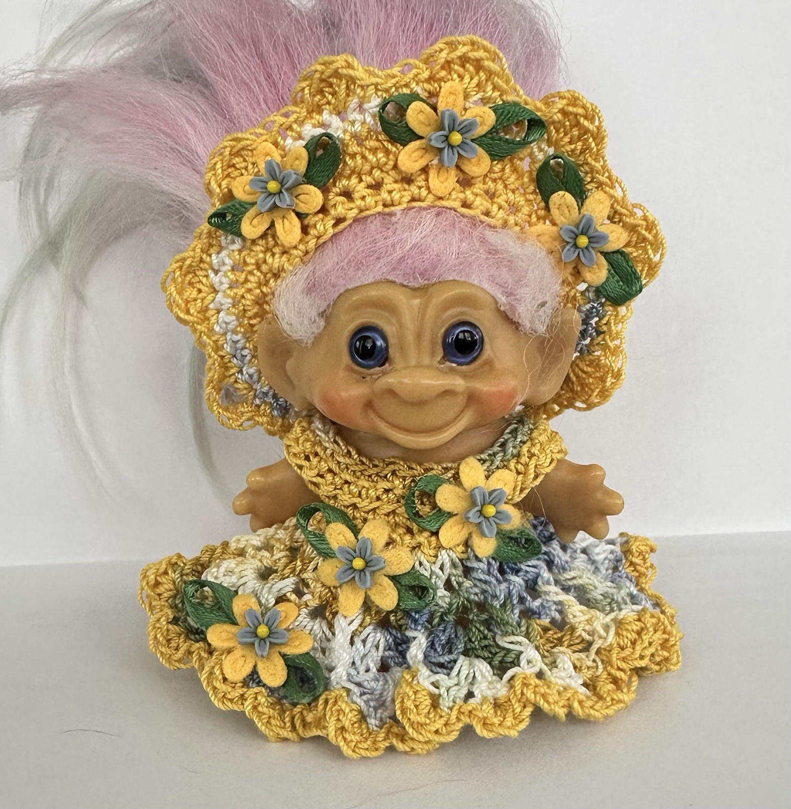 Crochet Troll Doll Clothes For 2 1/2" or 2 3/4" DAM COMBINE SHIPPING ...