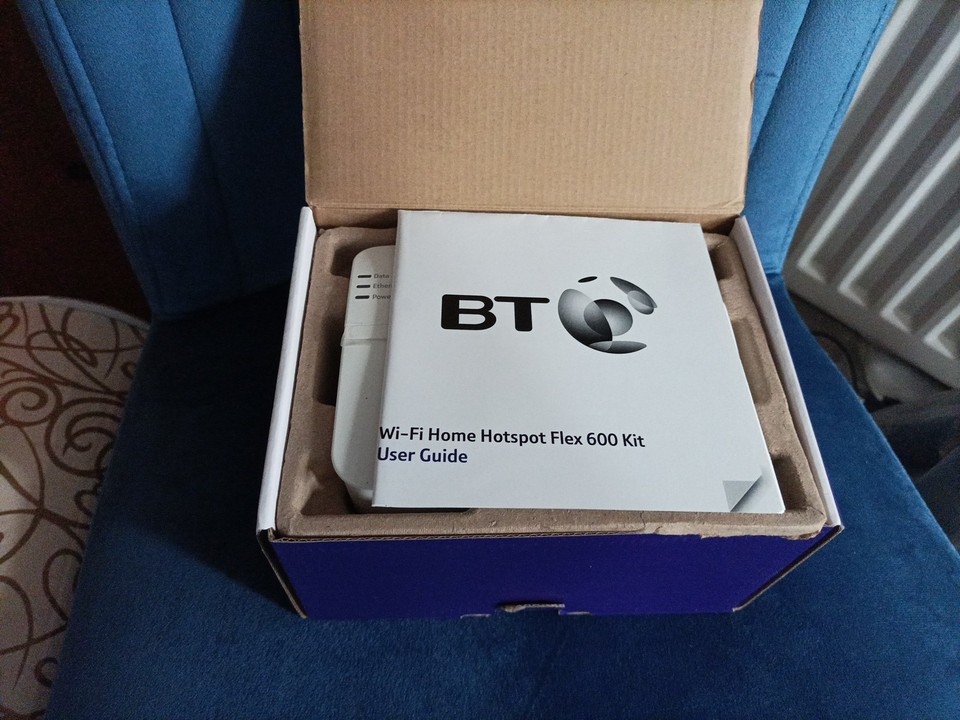 BT Wi-Fi Home Hotspot Flex 600 Kit Broadband Extender Booster | eBay UK