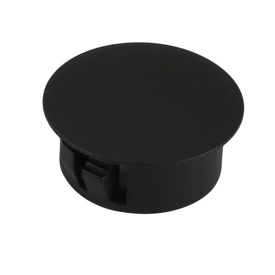19mm Dia Black Plastic Tubing Plug Door and Window Locking Hole Plugs ...