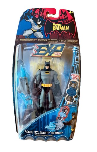 The Batman EXP Extreme Power Action Figure Rogue Silencer Mattel DC WB ...