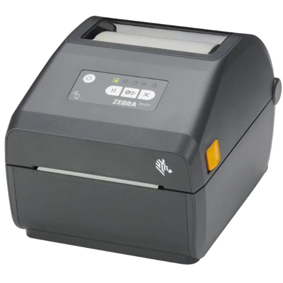 Zebra ZD421 300dpi Thermal Transfer Barcode Shipping Label Printer USB ...