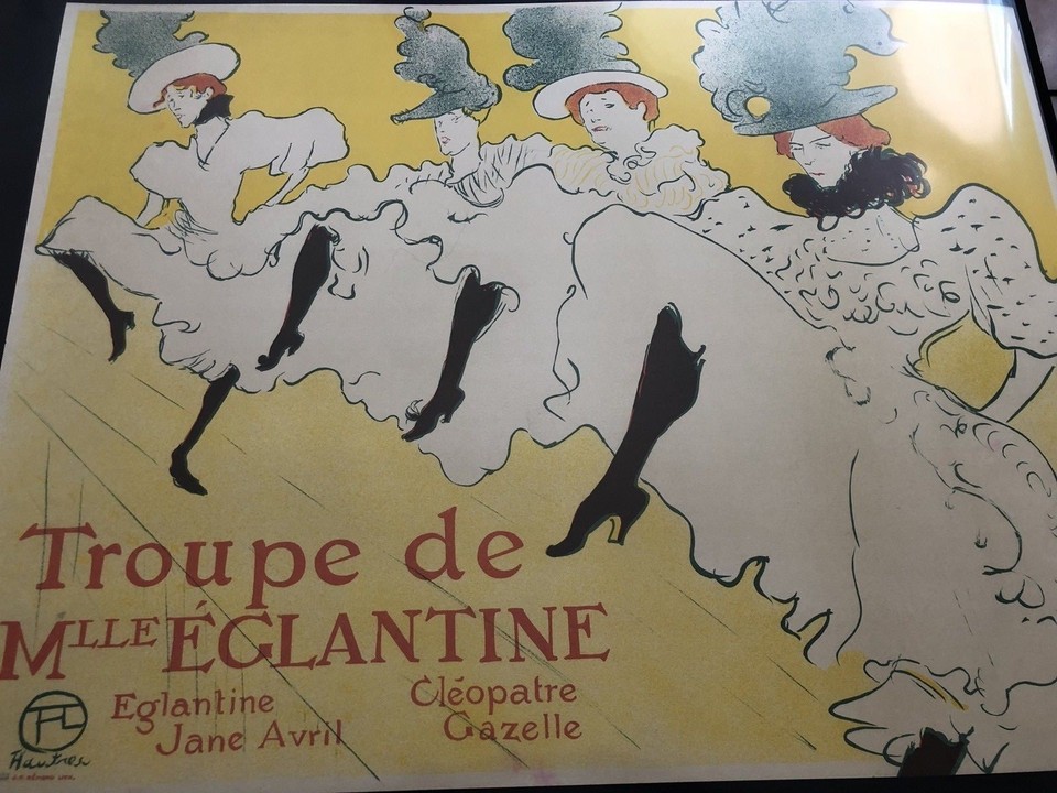 Henri de Toulouse-Lautrec, "Troupe de Mlle Eglantine" | eBay