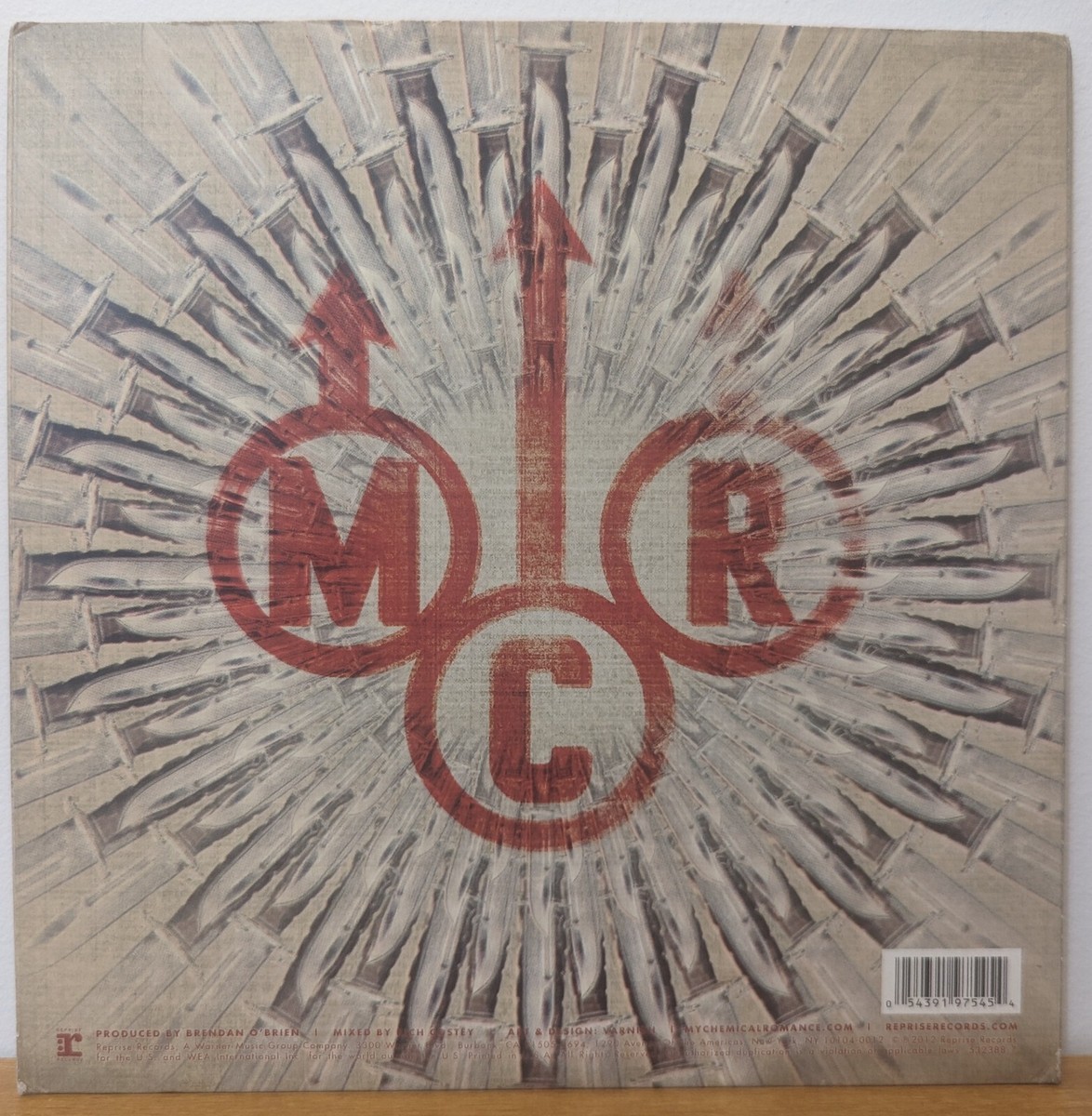 Conventional Weapons Album Cover My Chemical Romance Mcr Conventional