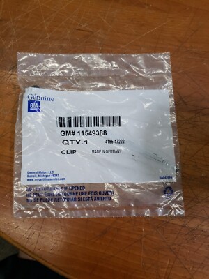Genuine GM Accessory Wiring Harness Clip 11549388 QTY 2 | eBay