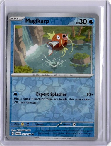 Reverse Holo Magikarp 042/193 Common SV02: Paldea Evolved Pokemon TCG ...