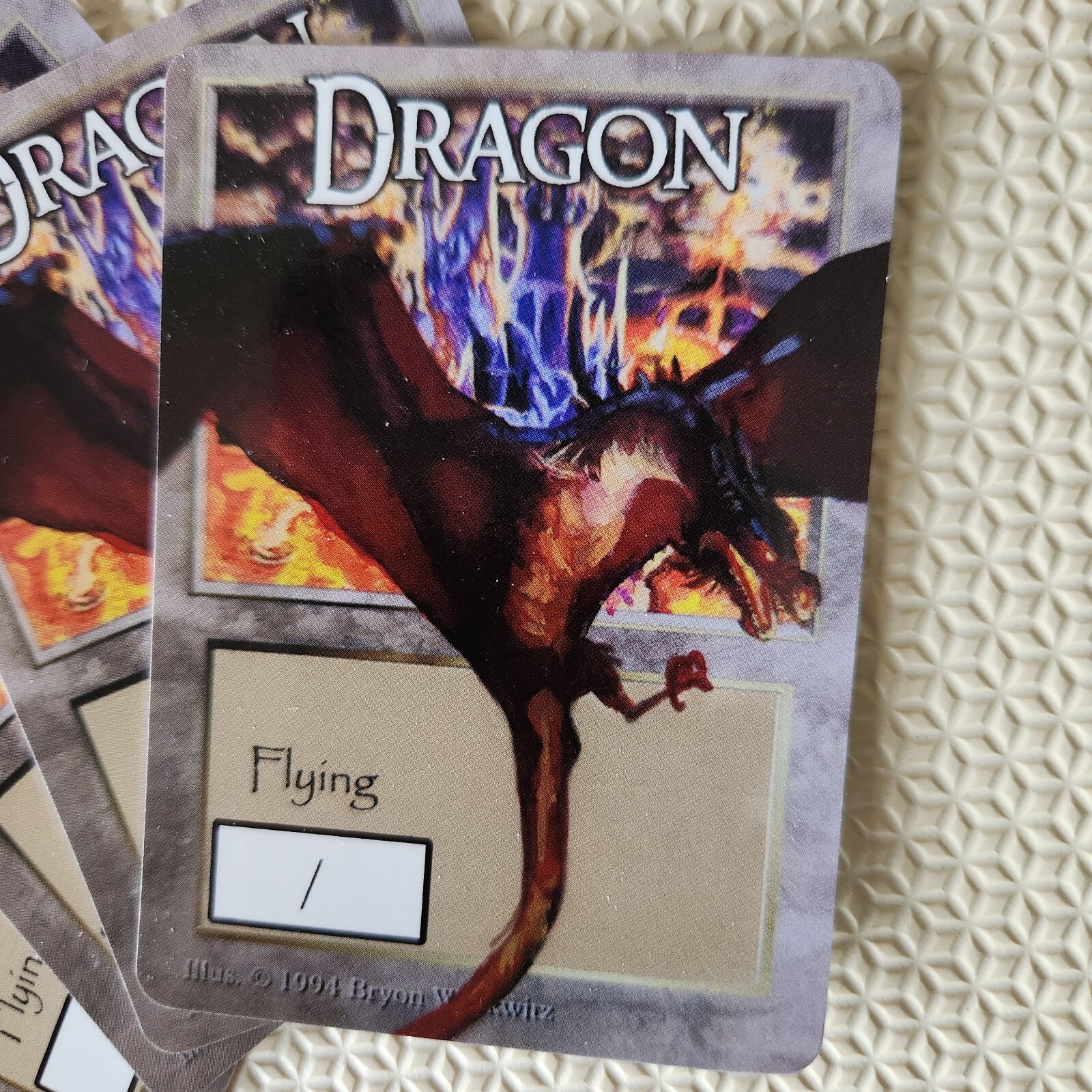 MTG Dragon token custom Set 4 | eBay