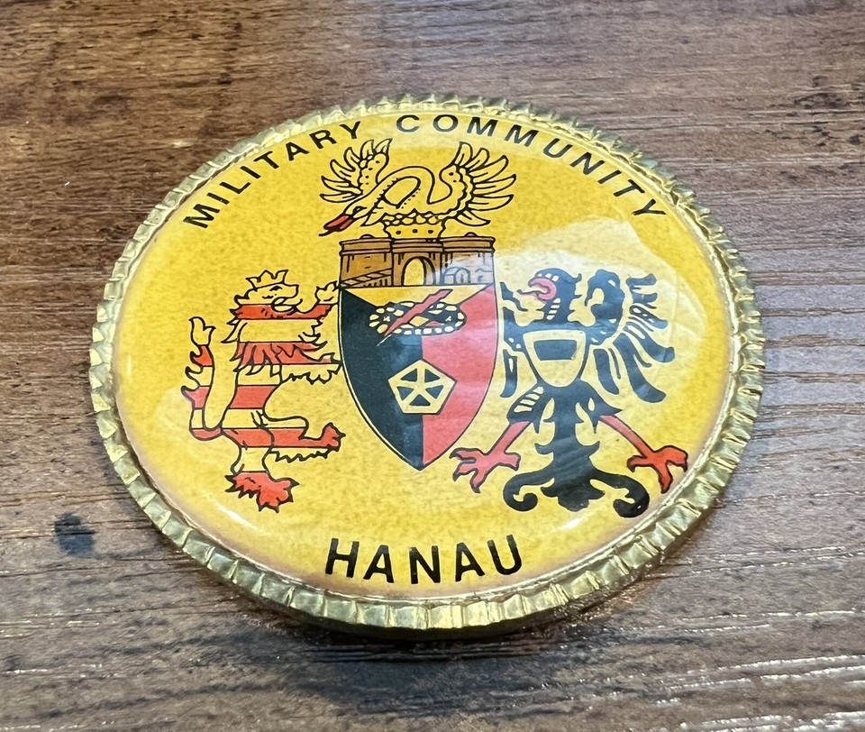 Hanau Military Community US Army Garrison Germany Plaque Disc ...