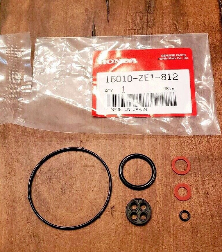 HONDA Carburetor Rebuild Kit GX120 GX160 16010-ZE1-812 Genuine OEM | eBay