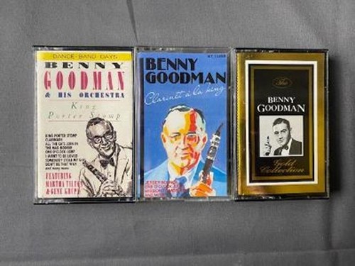 3 Benny Goodman Cassette Tapes ssc | eBay