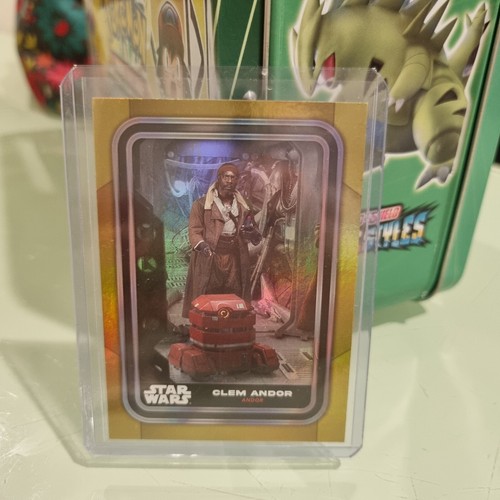 Star Wars: Topps Clem Andor Gold Foil Card #37 | eBay