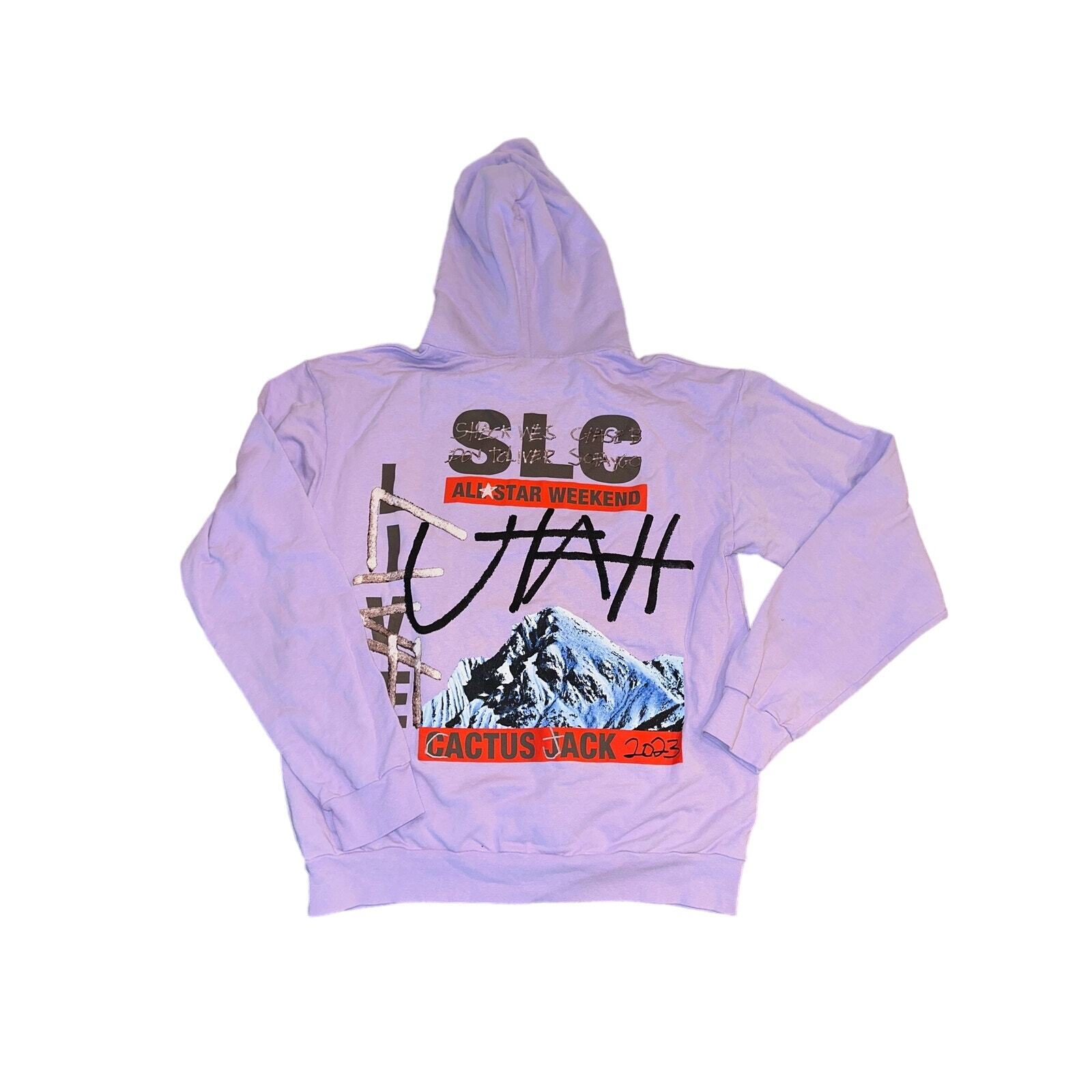 Travis Scott Cactus Jack Utah NBA All Star Weekend 2023 Concert Hoodie ...