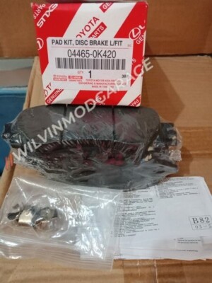 Genuine Front Disc Brake Pads 2015-2023 Toyota Hilux GUN KUN TGN 04465 ...