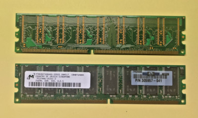 Micron 256 MB DIMM DDR Memory (MT8VDDT3264AG) | eBay