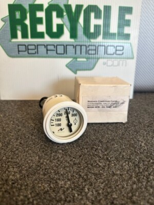 Nordskog Marine Boat Oil Temperature Gauge NCC00 581W 2 1/16" 0-300 ...