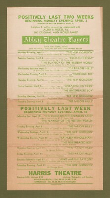 Barry Fitzgerald ABBEY THEATRE IRISH PLAYERS F. J. McCormick 1933 ...