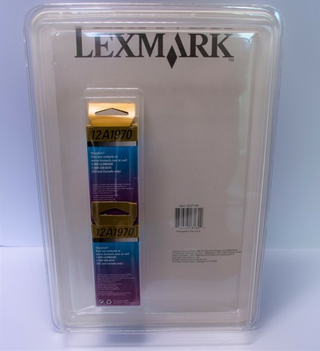 Lexmark black high resolution print cartridge 12A1970 value pack 3200 ...