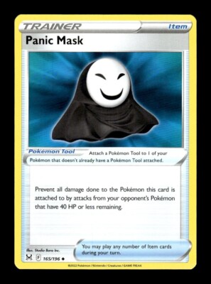 Pokemon Lost Origins PANIC MASK 165/196 | eBay