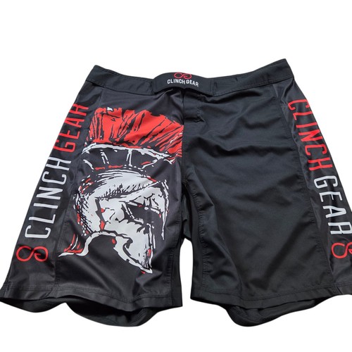 Clinch Gear Shorts Mens 41 Tag 42 Black Wrestling MMA Boxing Workout ...