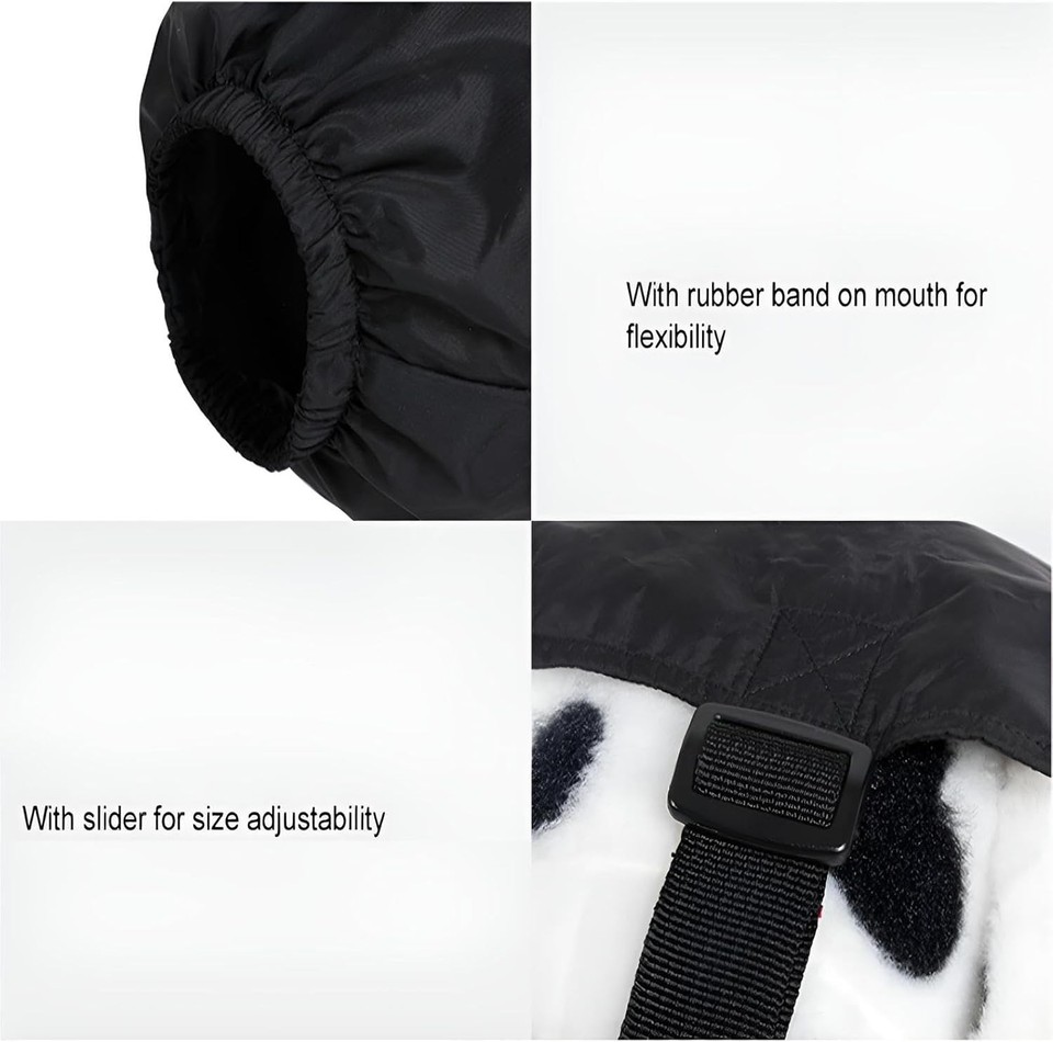 NACOCO Dog Calming Cap Eye Mask Nylon Shading Pet Anxiety M, Black | eBay