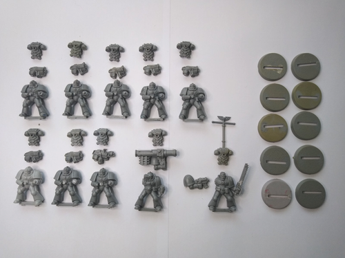 40K Space Marines- 10x 2nd Edition Tactical Squad. Plastic. OOP | eBay UK