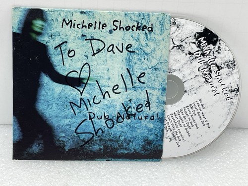 MICHELLE SHOCKED CD SIGNED 2001 MOOD SWING ARTIST AUTOGRAPHED CARD ...