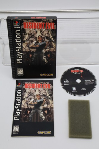 Resident Evil 1 (PlayStation 1, 1996) PS1 Long Box Complete CIB TESTED ...