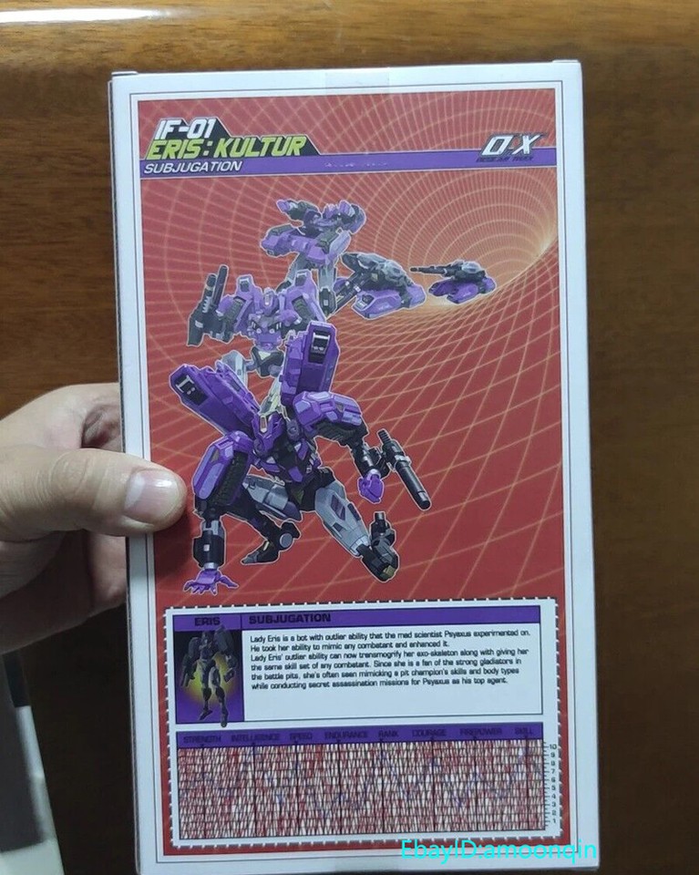 NEW MMC OX IF-01 Female Tarn Deformation Toys DJD Figure Toys IN Stock ...