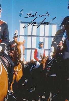 Jimmy Frost Hand Signed 12x8 Photo Little Polvier 1989 Grand Nationa 1l ...