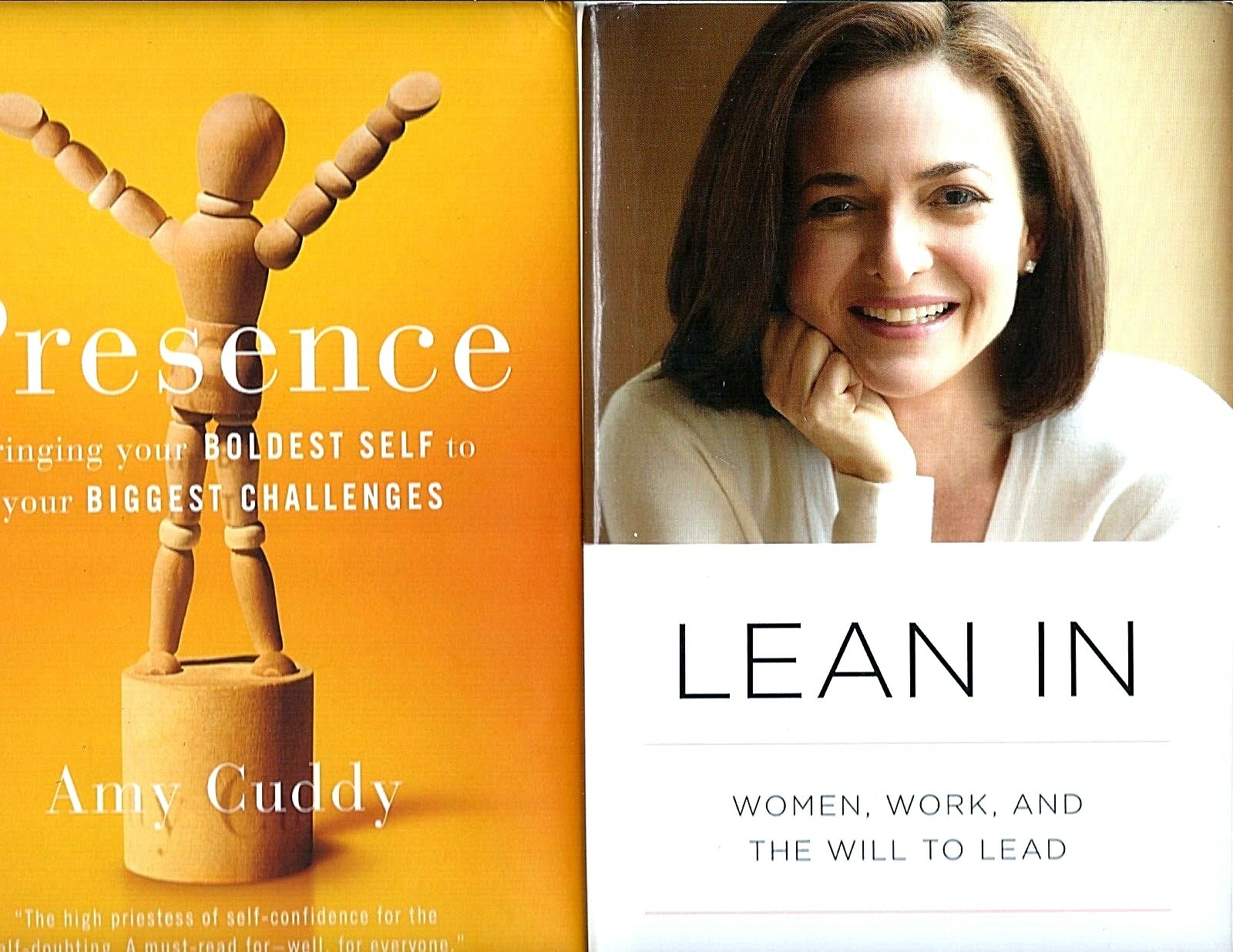 2 HCDJ Books on Workplace Confidence: Lean In by Sandberg, Presence by ...