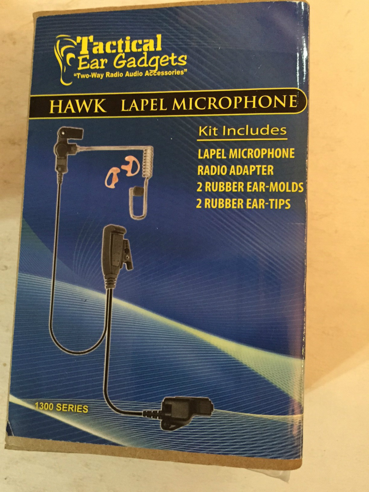 Hawk Lapel Mic Earpiece Headset for Motorola Police Radios EP1334 | eBay