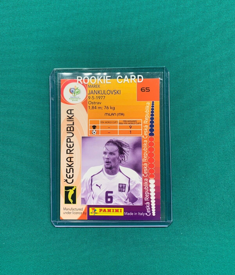 PANINI FIFA 2006 Germany World Cup Soccer Card No65 Marek Jankulovski ...